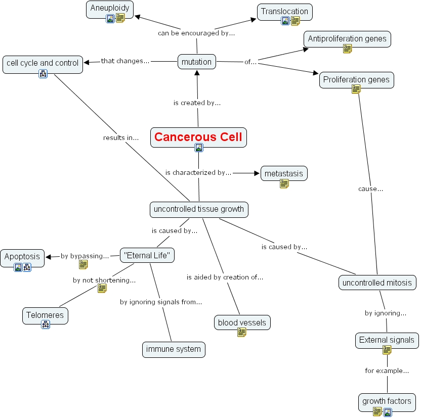 IHMC CmapTools - Concept Map :: cancer