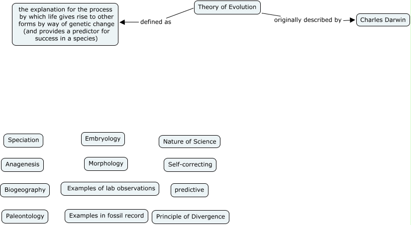 Evolution_blank - What are the basic tenets of Evolution?