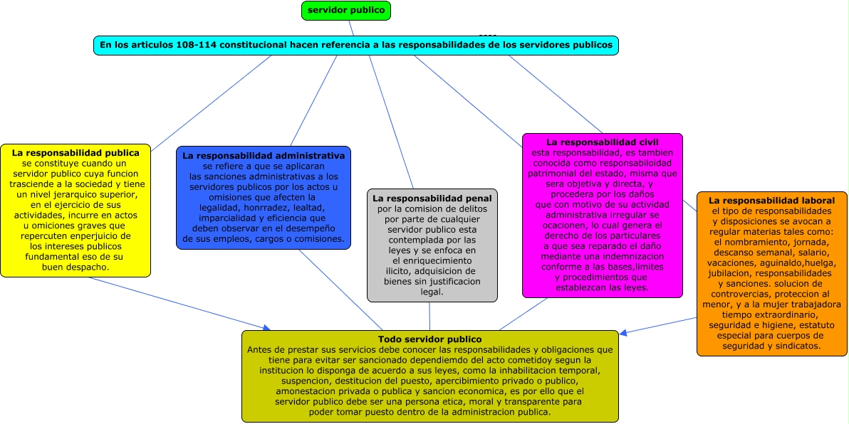 servidor publico responsabilides