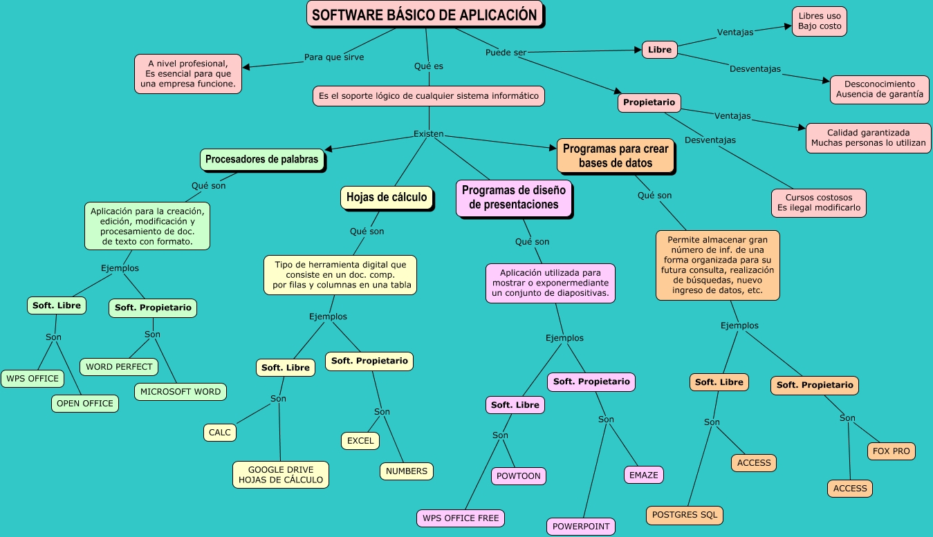SOFTWARE BÁSICO DE APLICACIÓN